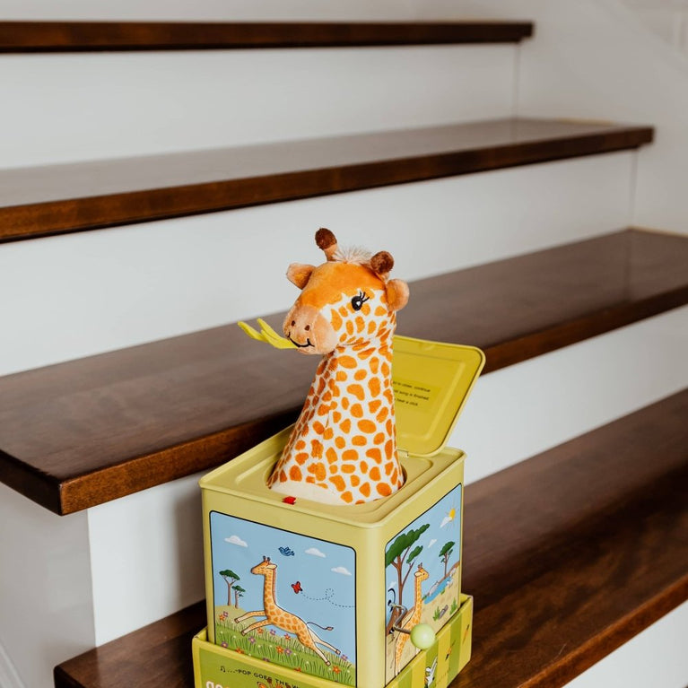 Jack-in-the-Box Giraffe 0 | Dolce Cadeaux